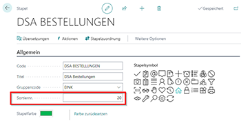 Sortierreihenfolge ändern | DOCS by BEYONDIT